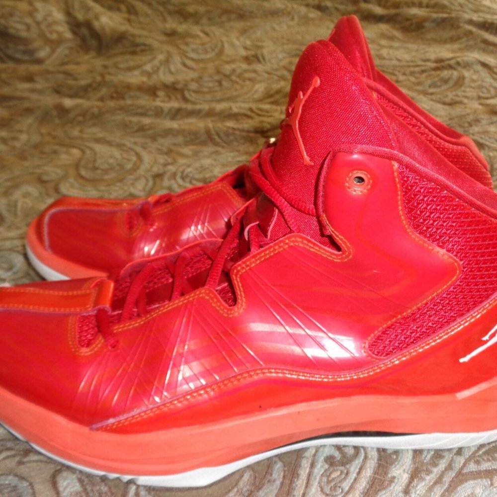 Nike Jordan Aero Mania Flywire Gym Red/White-Bright C… - Gem